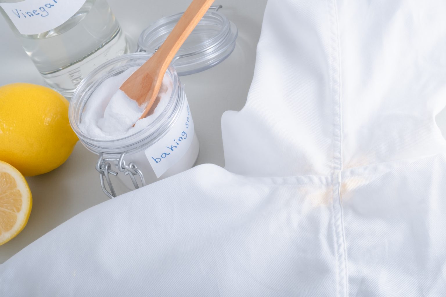 How To Remove Yellow Stains From White Clothes
